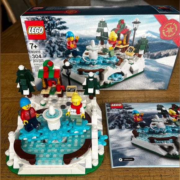 Lego | Toys | Lego Limited Edition Ice Skating Rink | Poshmark